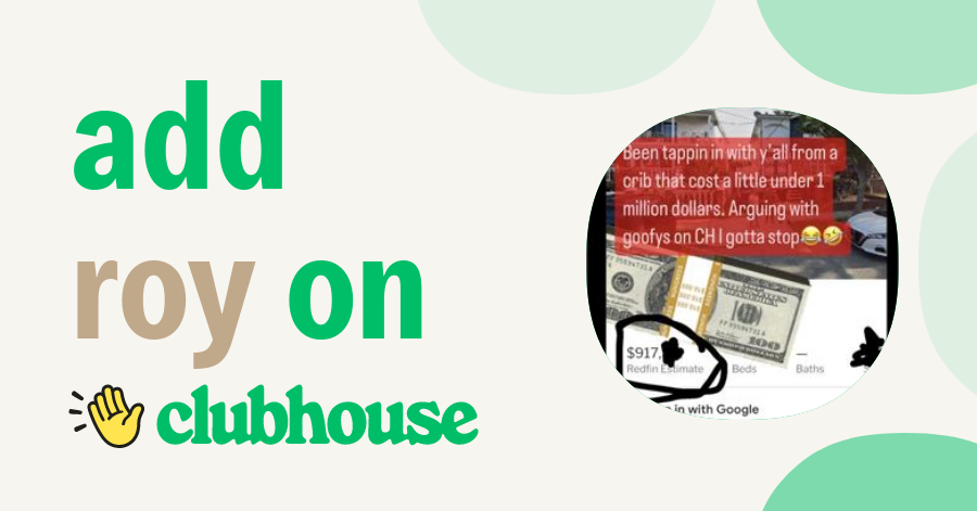 Roy Bennett Jr - Clubhouse