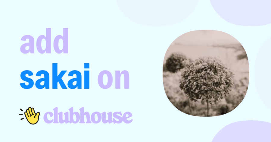 sakai saka - Clubhouse