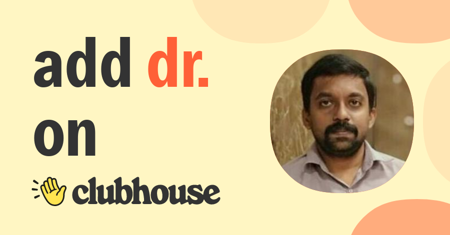 Dr. Sarin CR - Clubhouse