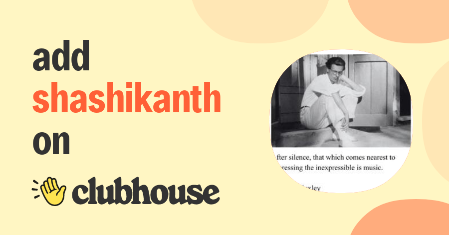 Shashikanth K - Clubhouse