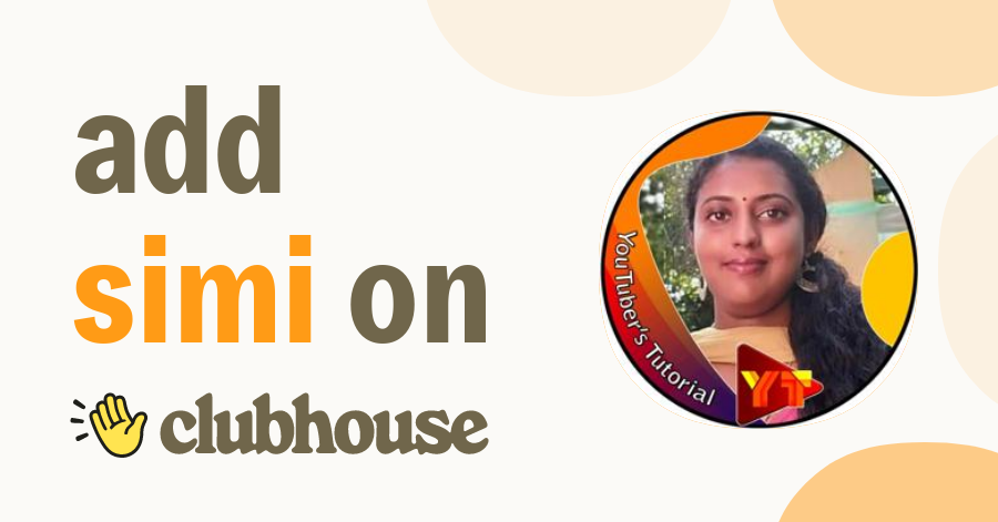 Simi Thomas - Clubhouse