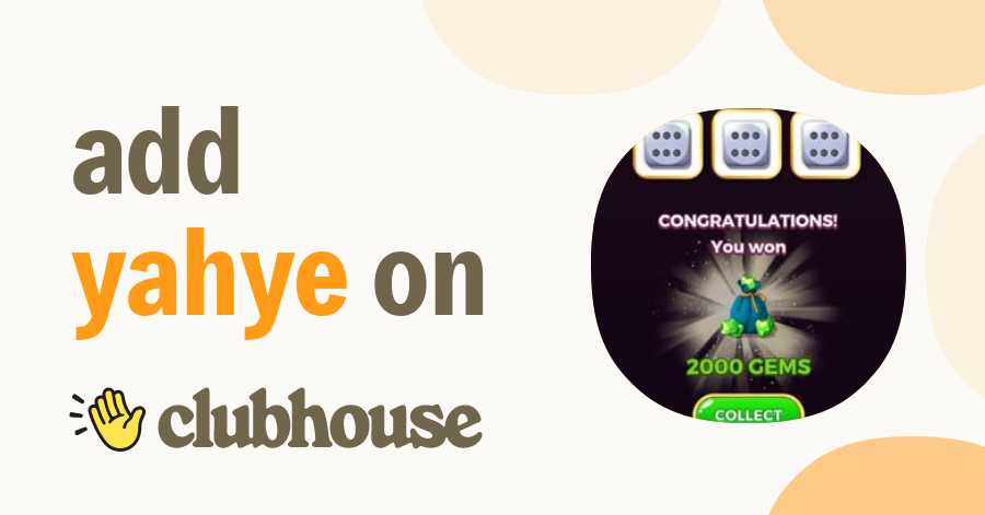 Yahye S̶h̶a̶a̶r̶i̶b̶ - Clubhouse